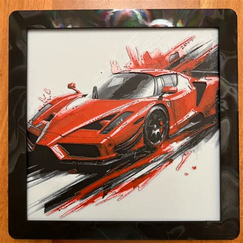 Hueforge Frame For 200mm X 200mm By Justbe 3d Printing Makerworld Download Free 3d Models