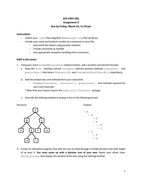 Assignment3 Professor Adedayo M Acs 2947 002 Assignment 3 Due By Friday March 25 1159