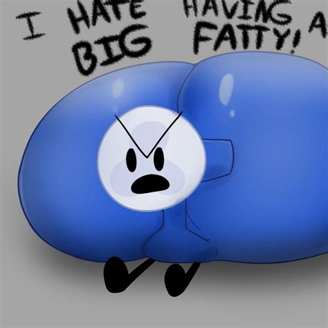 Rule 34 Angry Animate Inanimate Battle For Dream Island Blue Skin Detailed Shading Fan Fanny