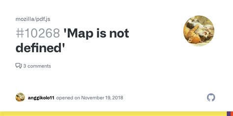 Map Is Not Defined Issue 10268 Mozilla Pdf Js GitHub