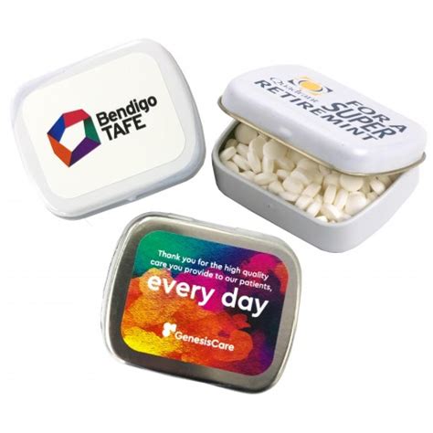 Chillax Small Rectangle Tin Promotional Products Trusted By Big