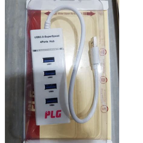 USB 3 0 Super Speed 4 Port Hub Computers Tech Parts Accessories Cables Adaptors On