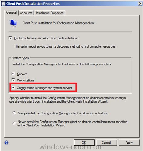 using sccm 2012 rc in a lab part 4 configuring client settings and