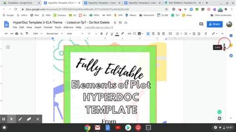 Distance Learning HyperDoc Template Bundle With HyperDoc Templates