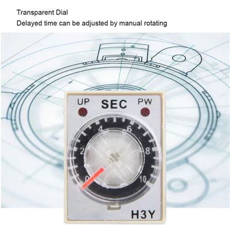 Time Relay 24v Dc H3y 2 Delay Timer Time Control Switch 10s Eur 11 35 Picclick Fr