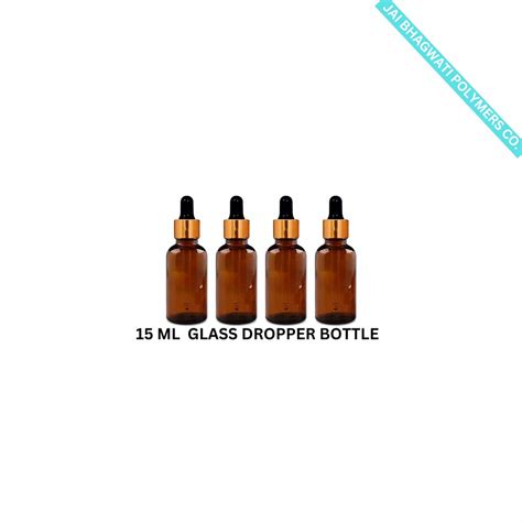 30ml Glass Dropper Bottle For Cosmetics At ₹ 6piece In Jaipur Id