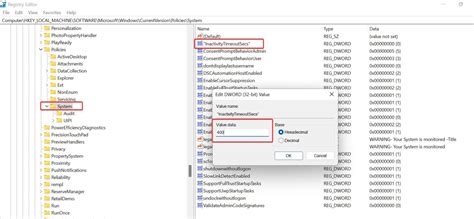 Set Lockout Time To Automatically Lock Computer Using Registry Editor Technoresult