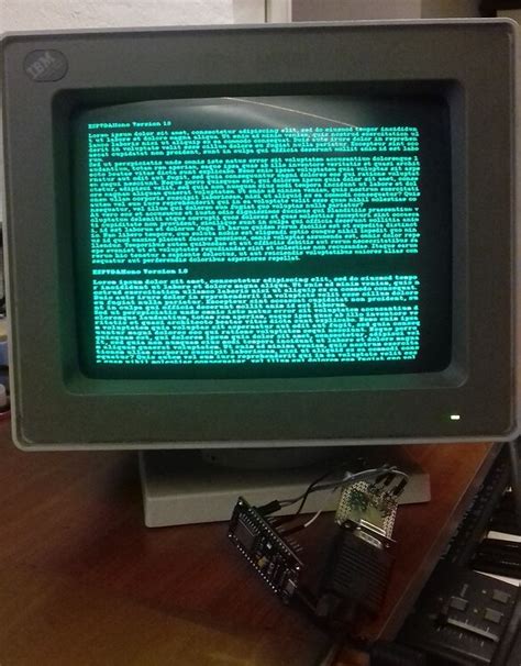 Vga Library For Esp8266 Showcase Arduino Forum