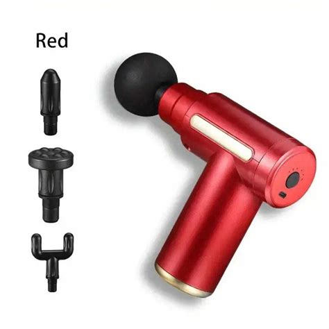 جهاز تدليك كهربائي عميق النسيج، ذو قوة عالية لإرخاء العضلات، قابل للشحن