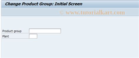 MC SAP Tcode Change Product Groups MC SAP Tcode Change Product Groups