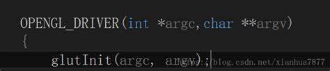 一 Glutinitargc Argv Glut初始化api Csdn博客