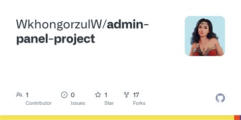 Github Wkhongorzulw Admin Panel Project