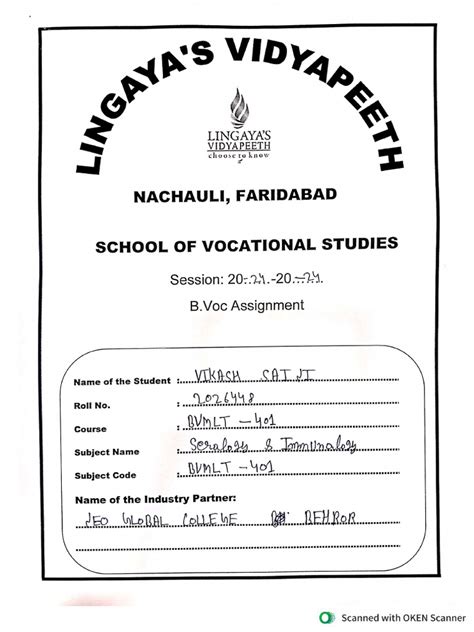 Assignments Pdf