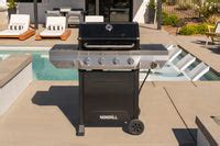 Black 4 Burner Gas Grill With Side Burner Nexgrill