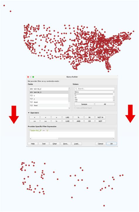 How To Create A Radial Flow Map Using Qgis Geography Realm