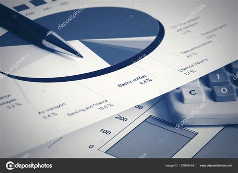Stock Market Graphs And Charts Analysis Stock Photo By Wrangler