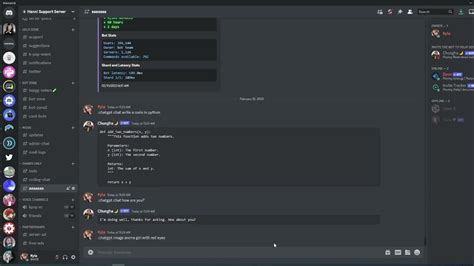 The Best Chatgpt Chat Gpt Discord Bot Image Generator Ask Anything For Free Youtube
