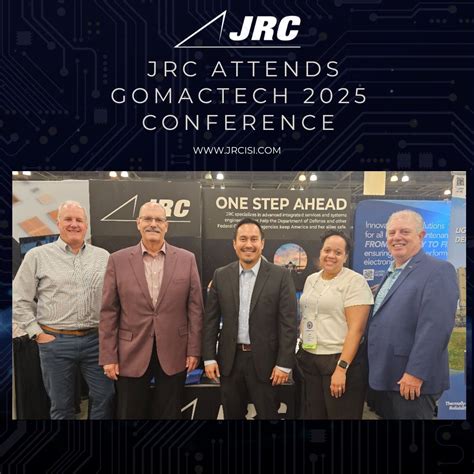 Jrc Attended The Gomactech 2025 Conference This Week In Pasadena Ca Gomactech Serves As A