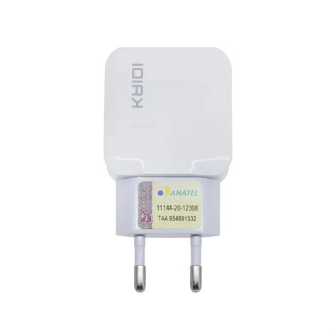 Kit Carregador 2 Usb Kaidi Kd 301 2 Saídas Usb Shopee Brasil