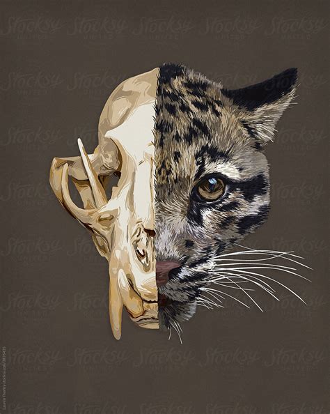 Clouded Leopard Skull