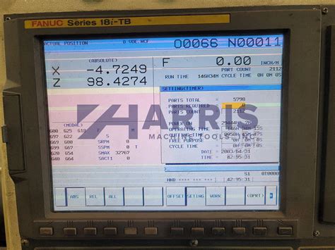 Used Clausing 45 X 170 Cnc Lathe Harris Machine Tools