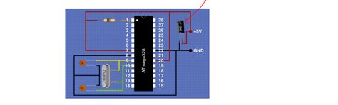 Placing Decoupling Capacitors When Building An Arduino PCB With Atmega PU Arduino Stack