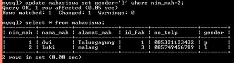 Pengenalan Operator Dasar Sql