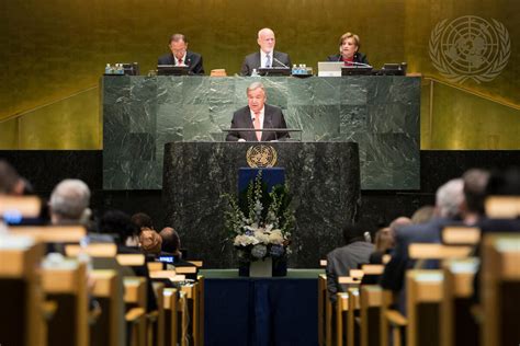 Incoming Secretary General Takes Oath Of Office Un Photo