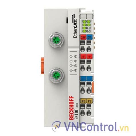 Ek1101 0008 Ethercat Coupler With Id Switch And M8 Connection Vncontrol Vn