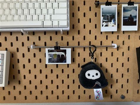Skadis Polaroid Rack Photo Holder And Accessories Hanger Stainless