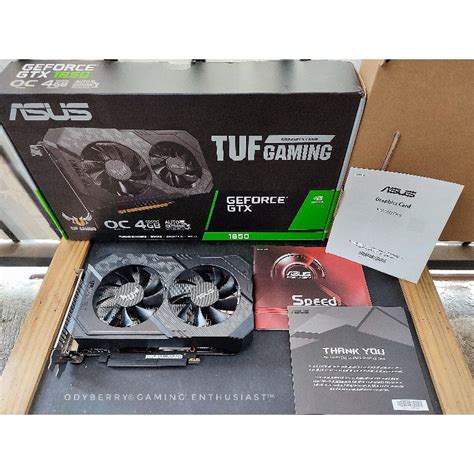 Jual Asus Tuf Geforce® Gtx1650 Ddr6 Gtx 1650 Gaming Oc Gddr6 Resmi