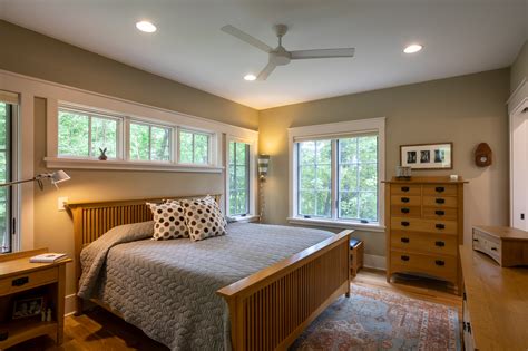 Master Bedroom With Windows