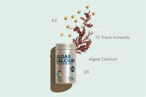 Algae Calcium Life Nutrition Us Natural Premium Supplements