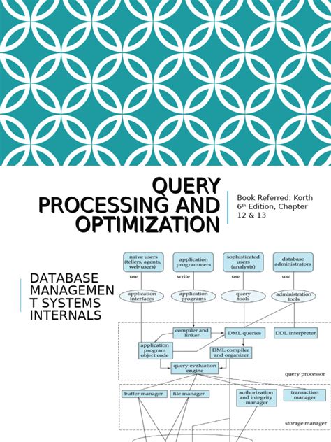 Query Processing And Optimization Guide Pdf Relational Model