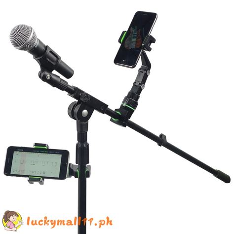 Universal Microphone Stand Live Mobile Phone Stand Kit Clip Music Stand