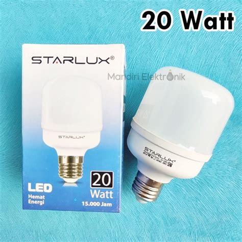Jual Lampu Led Kapsul Watt Starlux Putih Lampu Led Murah Watt Shopee Indonesia