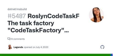 Roslyncodetaskfactory The Task Factory Codetaskfactory Could Not Be
