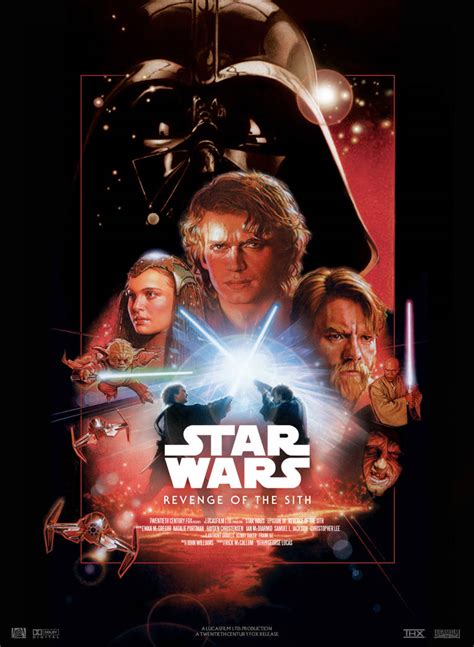Star Wars Iii Revenge Of The Sith Movie Poster By Nei1b On Deviantart