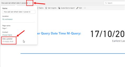 Ways To Add Last Refresh Date In Power BI Power Tech Tips