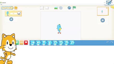 فیلم آموزشی نرم افزار اسکرچ جونیور آشنایی با محیط داخلی اسکرچ جونیور