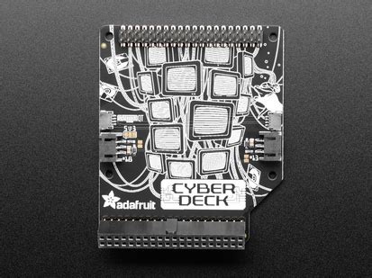 Adafruit CYBERDECK HAT For Raspberry Pi 400 500 ID 4863 Adafruit Industries Unique Fun