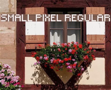 Small Pixel Regular Font FFonts Net
