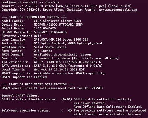 S M A R T Data Reports Evaluating Linux Storage Drive Health