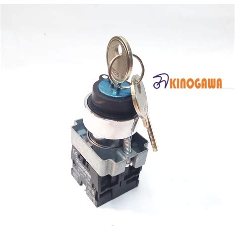 Jual Selector Switch Kunci 22mm 3Posisi Spring Return Shopee Indonesia