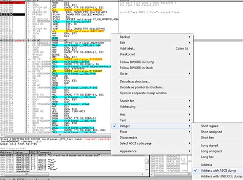 List Arrays De Reference Pointers In Ollydbg Reverse Engineering