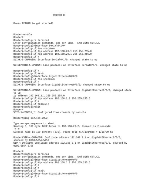 Vlan Pdf Router Computing Command Line Interface