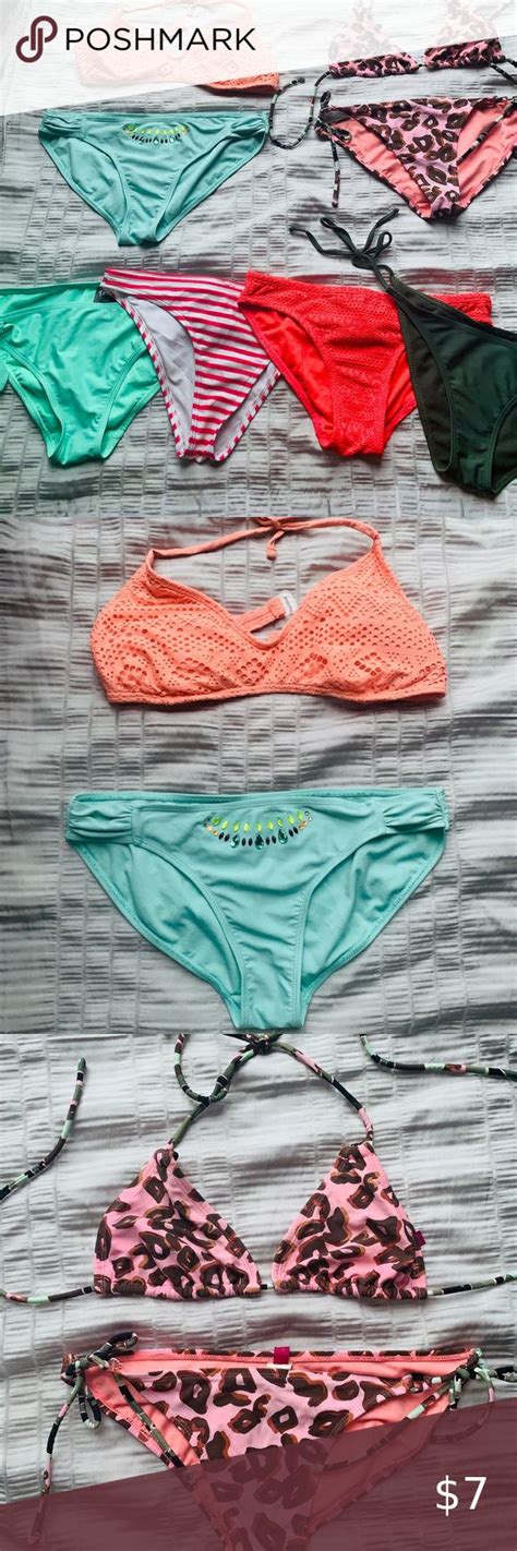 Bundle Of Bathing Suit Sets And Separates Size M