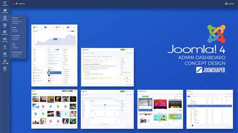 Joomla 4 Admin Dashboard Concept By Joomshaper Joomshaper