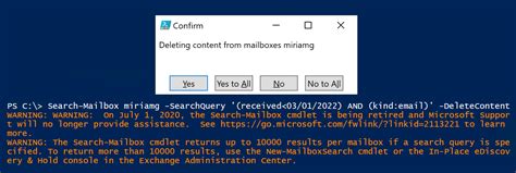 How To Delete Email From Mailboxes On Exchange Online