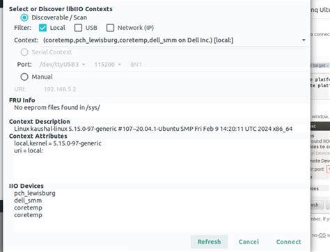IIO Oscilloscope Q A Linux Software Drivers EngineerZone